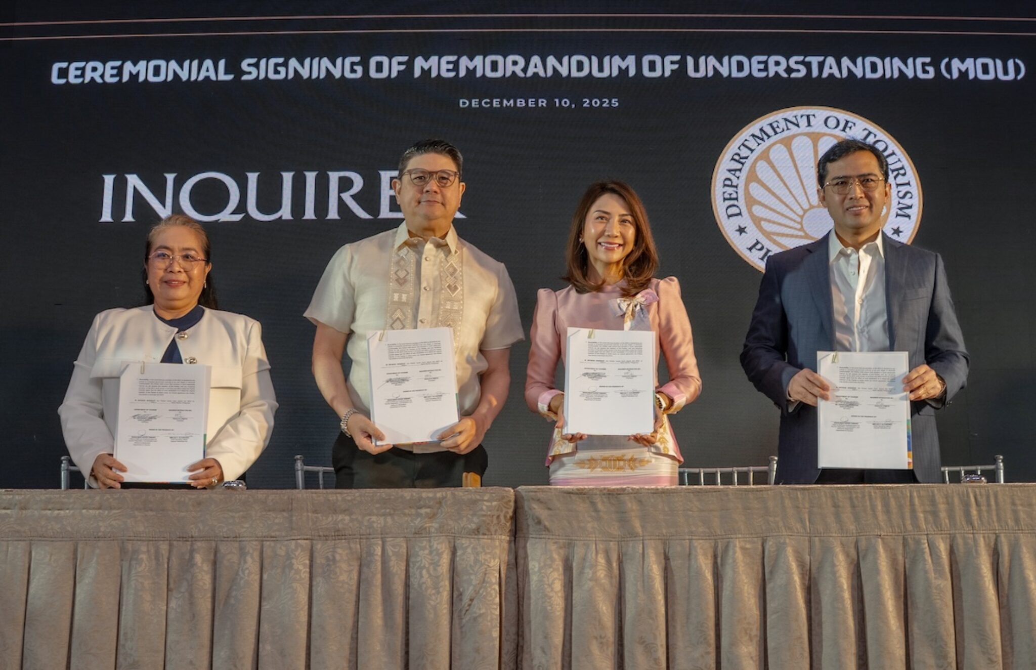 DOT, Inquirer sign deal on coverage of Asean Tourism Forum 2026