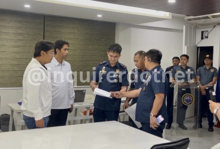 Bong Revilla leaves Camp Crame, to be brought to Sandiganbayan