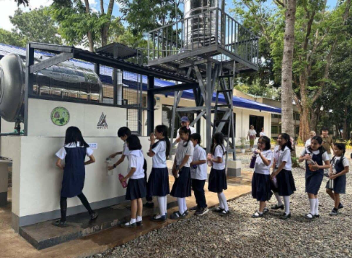Safe water lifeline for Cagayan de Oro students