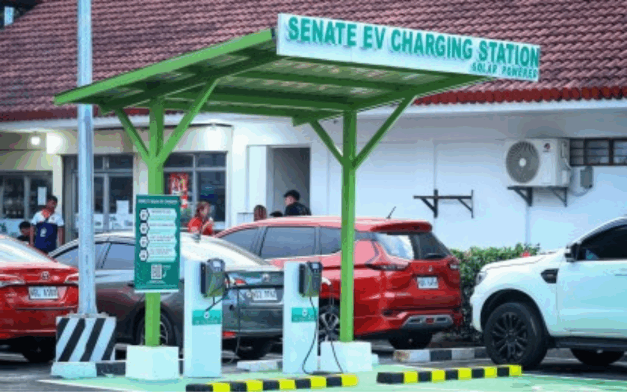 EVIDA rollout: Senate sets example with EV charging stations