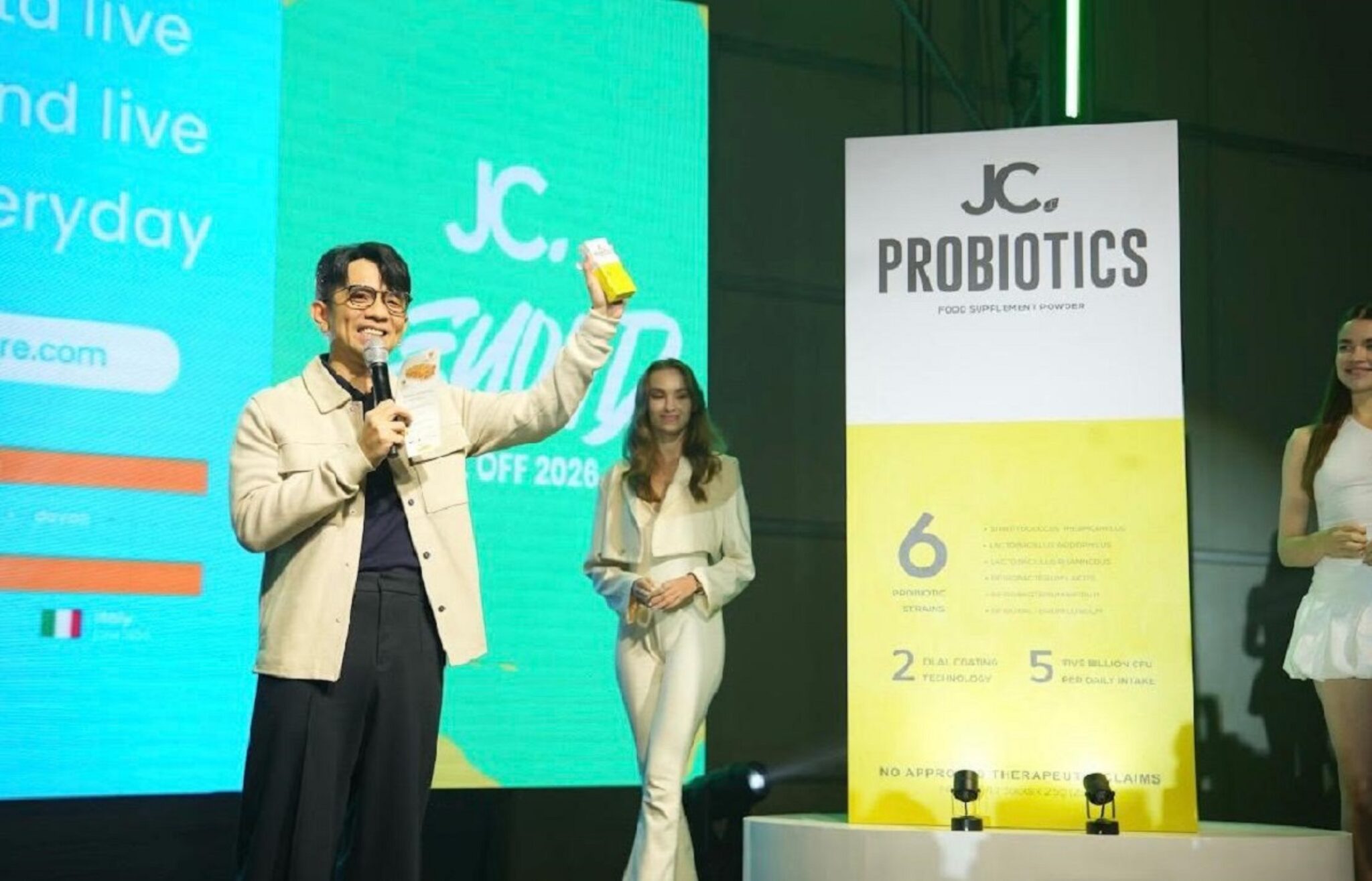 Longevity starts in the gut: JC Probiotics food supplement unveiled