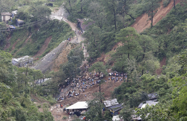 LOOK: Landslides devastate parts of northern Luzon | Inquirer News